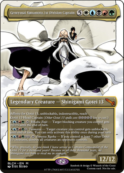 MTGNexus - Genryusai Yamamoto, 1st Division Captain