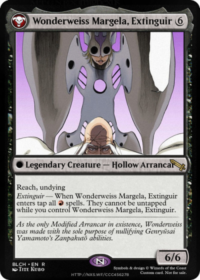 MTGNexus - Wonderweiss Margela, Modified Arrancar // Wonderweiss Margela, E