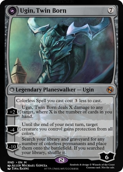 MTGNexus - Nicol Bolas, Twin Born // Ugin, Twin Born