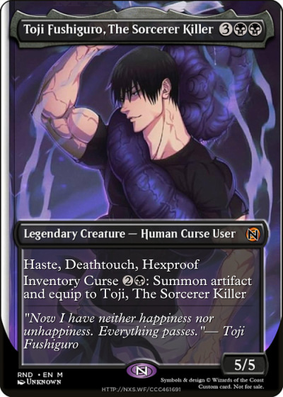 MTGNexus - Toji Fushiguro, The Sorcerer Killer