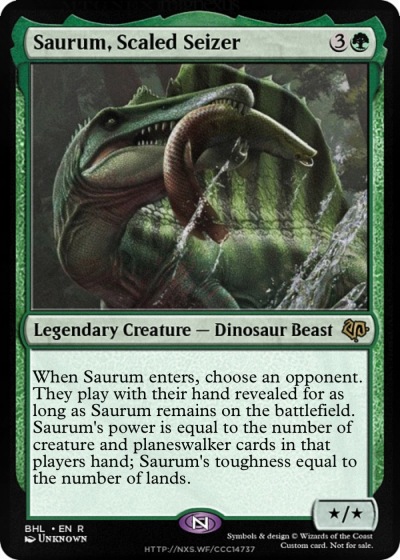 MTGNexus - Saurum, Scaled Seizer