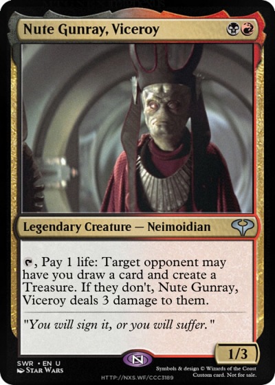 MTGNexus - Nute Gunray, Viceroy