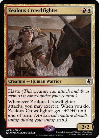 MTGNexus - Zealous Crowdfighter