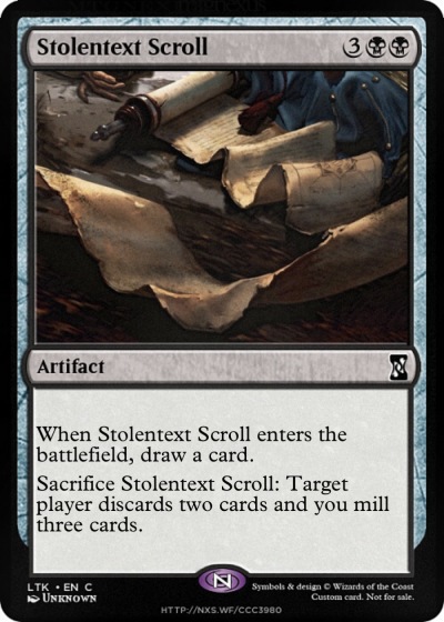 MTGNexus - LTK Common Scroll Cycle