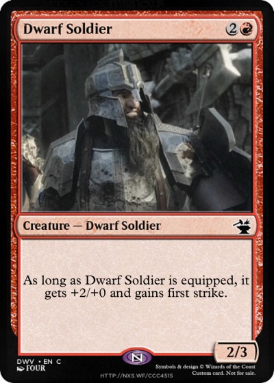 MTGNexus - Dwarf Soldier