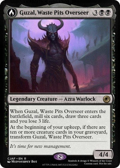 MTGNexus - Guzal, Waste Pits Overseer // Guzal, Servant of Ooxivog