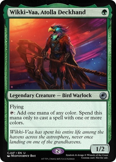 MTGNexus - Wikki-Vaa, Atolla Deckhand