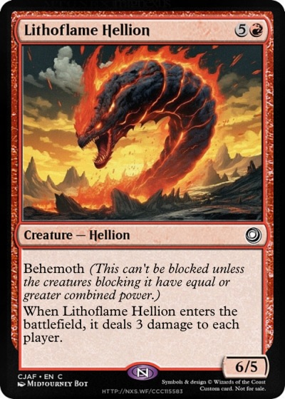 MTGNexus - Lithoflame Hellion