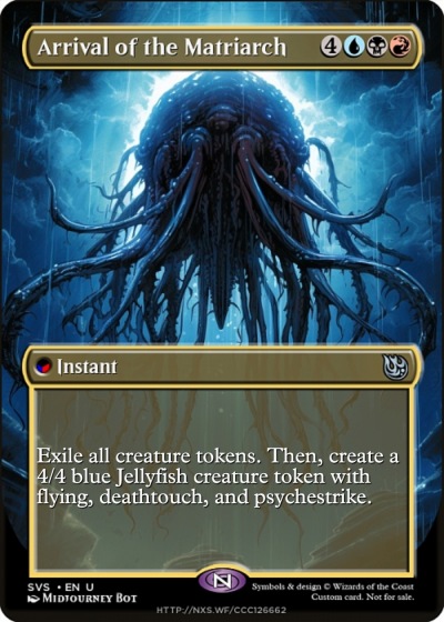 MTGNexus - Man o'War Fields // Arrival of the Matriarch