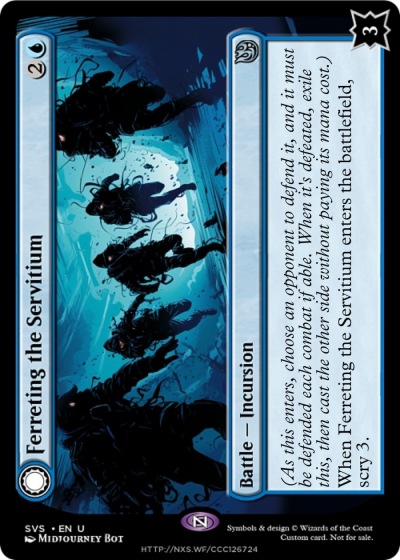 MTGNexus - Ferreting the Servitium // Purloined Opportunity