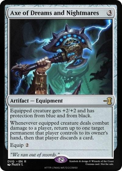 MTGNexus - Axe of Dreams and Nightmares