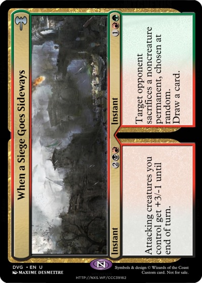 MTGNexus - When a Siege Goes Sideways