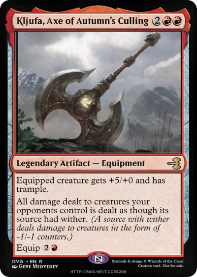 MTGNexus - Rune-Axe of Autumn's Culling