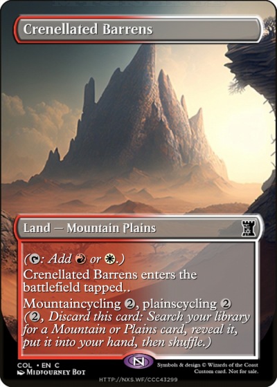 MTGNexus - Crenellated Barrens