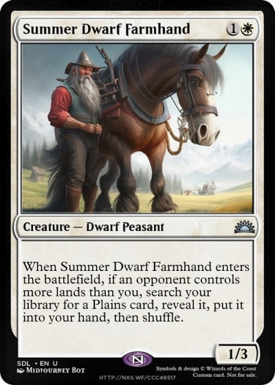 MTGNexus - Summer Dwarf Farmhand