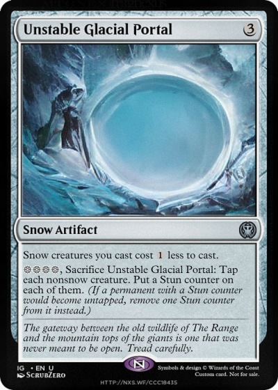 MTGNexus - Unstable Glacial Portal