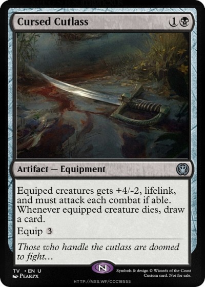 MTGNexus - Cursed Cutlass