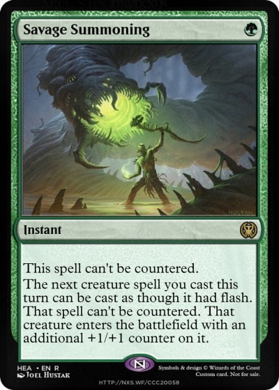 MTGNexus - Savage Summoning