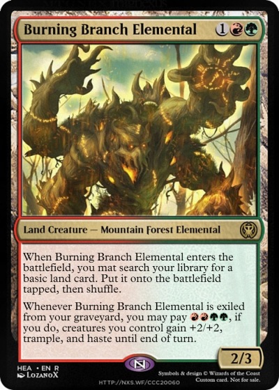 MTGNexus - Burning Branch Elemental