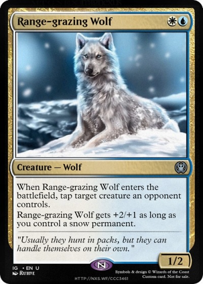 MTGNexus - Range-grazing Wolf