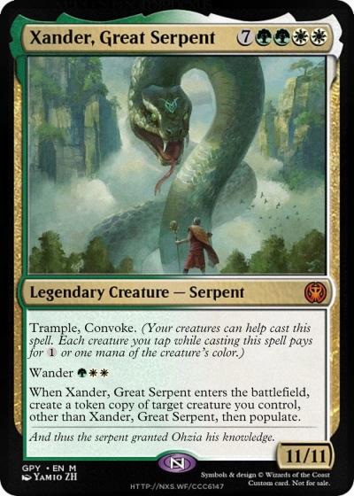 MTGNexus - Xander, Great Serpent