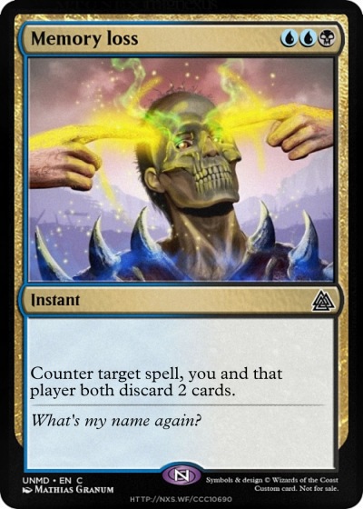 MTGNexus - Memory loss