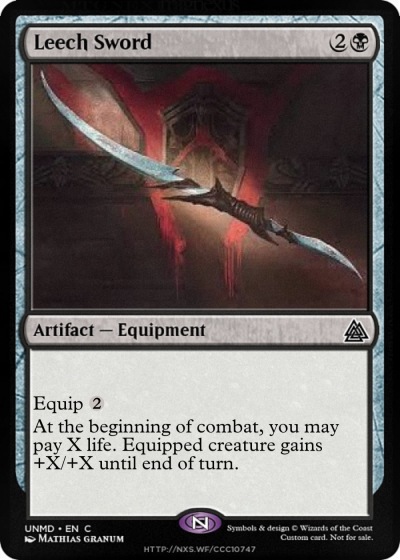 MTGNexus - Leech Sword