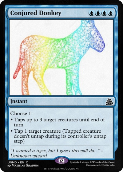 MTGNexus - Conjured Donkey