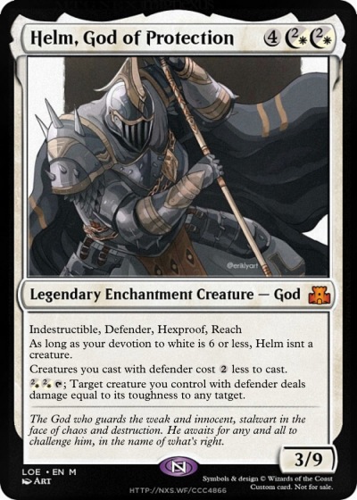 MTGNexus - Helm, God of Protection