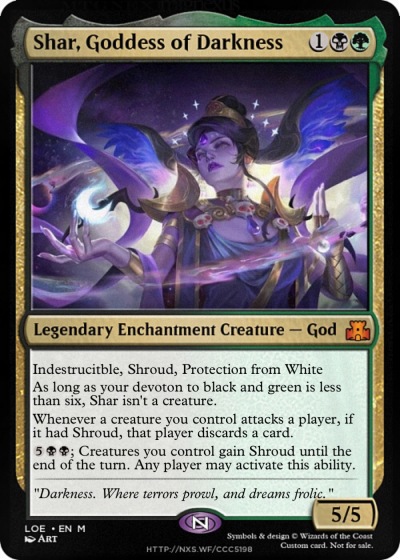 MTGNexus - Shar, Goddess of Darkness