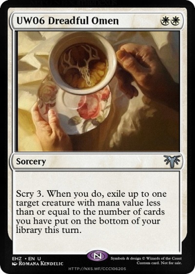 MTGNexus - UW06 Dreadful Omen