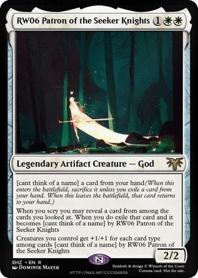 MTGNexus - RW06 Patron of the Seeker Knights