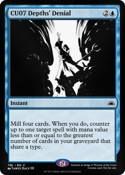 MTGNexus - CU07 Depths' Denial