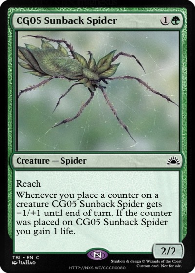 MTGNexus - CG05 Sunback Spider