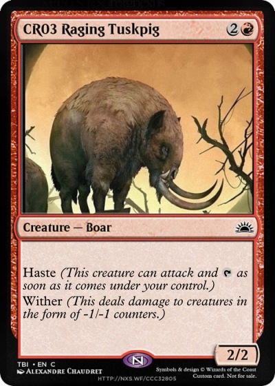 MTGNexus - CR03 Raging Tuskpig