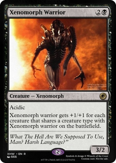 MTGNexus - Xenomorph Warrior