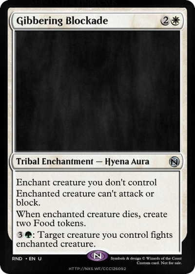 MTGNexus - Gibbering Blockade