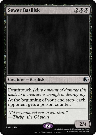 MTGNexus - Sewer Basilisk