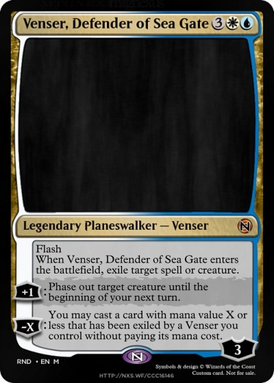 MTGNexus - Venser, Defender of Sea Gate