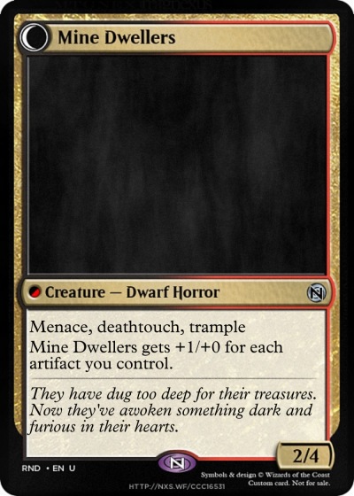 MTGNexus - Greedy Miners // Mine Dwellers