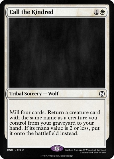 MTGNexus - Call the Kindred