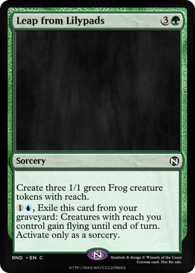 MTGNexus - Leap from Lilypads