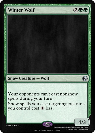 MTGNexus - Winter Wolf