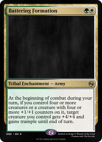 MTGNexus - Battering Formation