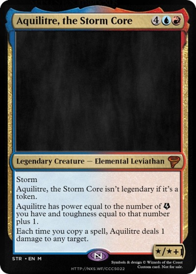 MTGNexus - Aquilitre, the Storm Core