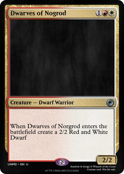 MTGNexus - Dwarves of Nogrod