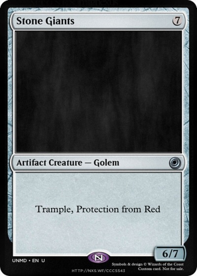 MTGNexus - Stone Giants
