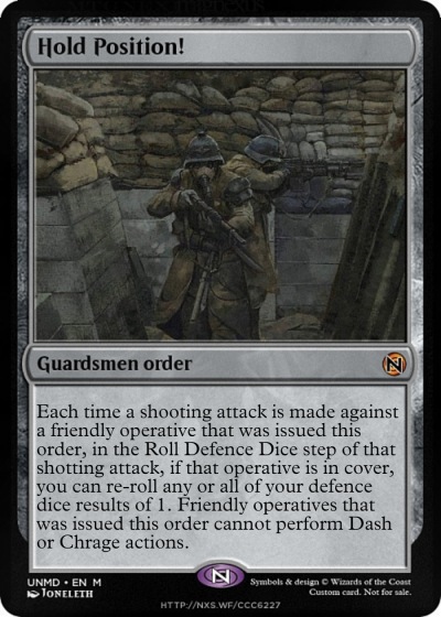 MTGNexus - Hold Position!