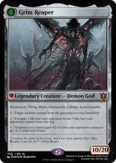 MTGNexus - The Devil // Grim Reaper