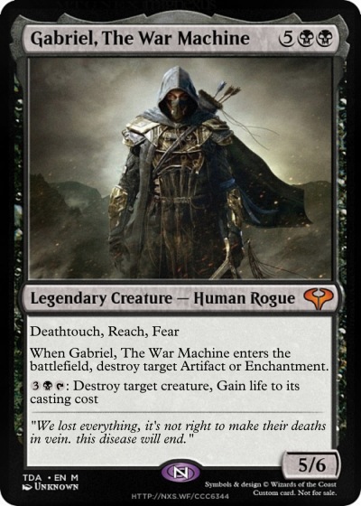 MTGNexus - Gabriel, The War Machine